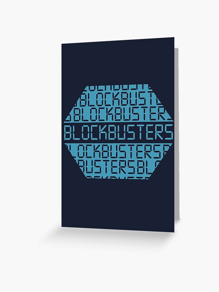 "Retro 80s Blockbusters TV Quiz Show" Greeting Card for Sale by McPod ...