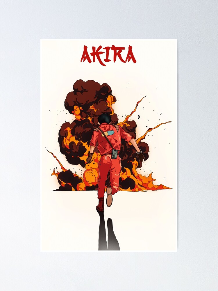 "Akira - Explosion in neo Tokyo" Poster for Sale by SyrowDesign | Redbubble