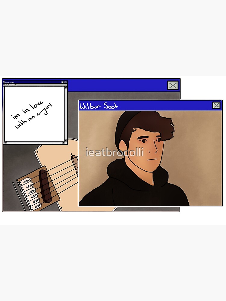 "Wilbur Soot E-girl Windows Computer Applications" Metal Print by ...