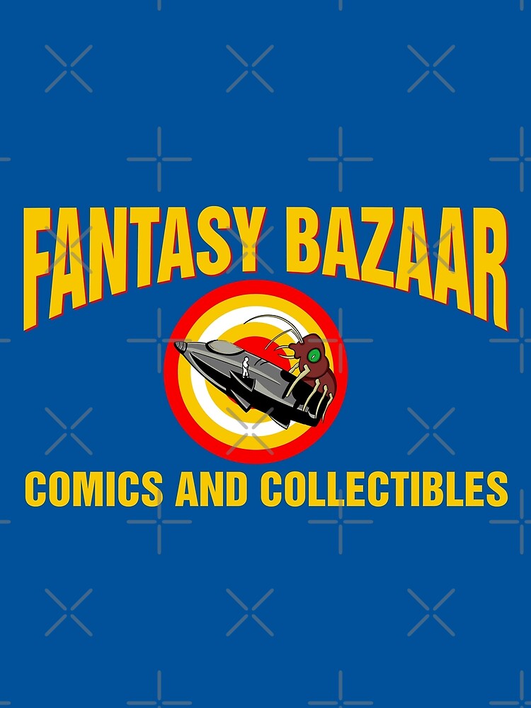 "Fantasy Bazaar Comics and Collectibles" Poster by McPod | Redbubble