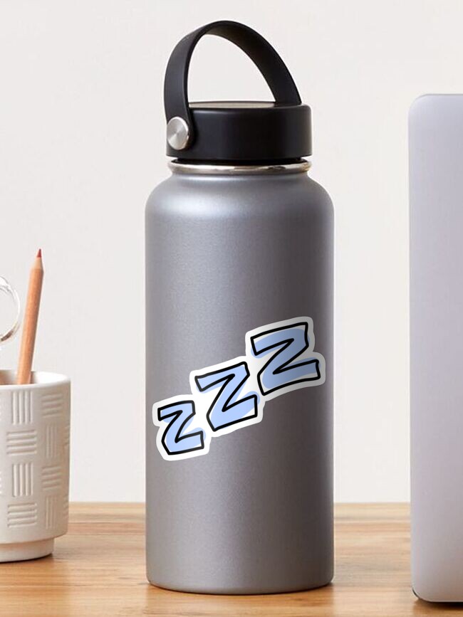"Zzz... (blue sky dreams)" Sticker for Sale by ninebats | Redbubble