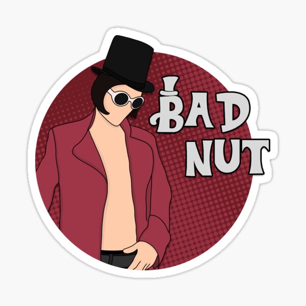 Bad Nut Stickers | Redbubble