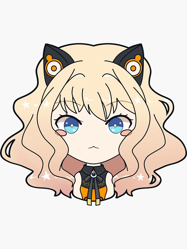 "Vocaloid SeeU Chibi" Sticker for Sale by AlyIsRandom | Redbubble
