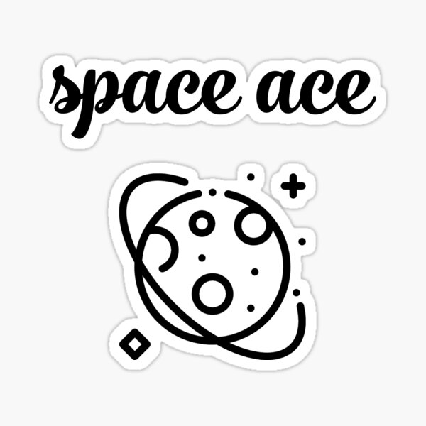 "Space ace - asexual pride " Sticker by flowerblossoms | Redbubble