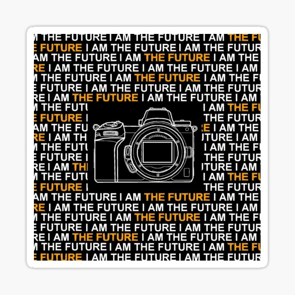 "I Am The Future" Sticker for Sale by arthatbeat | Redbubble