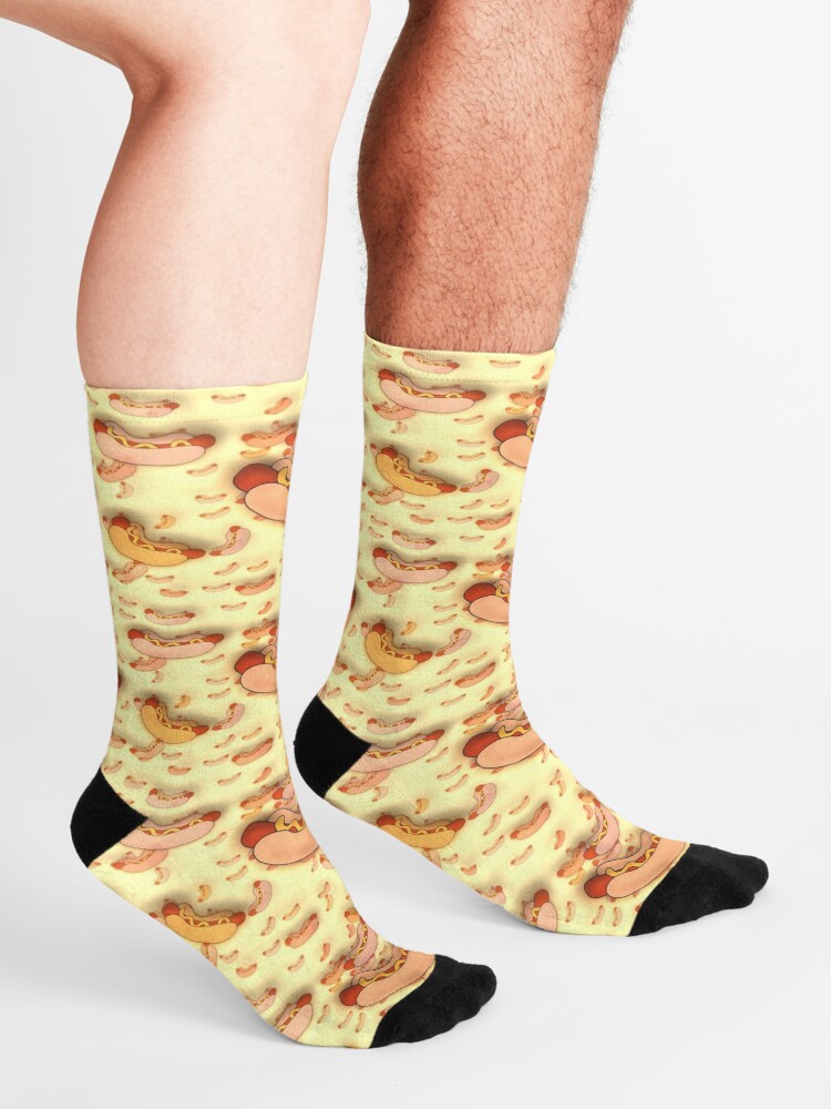 Chaussettes « Glizzy Hotdog Wiener », par Castiel88 | Redbubble
