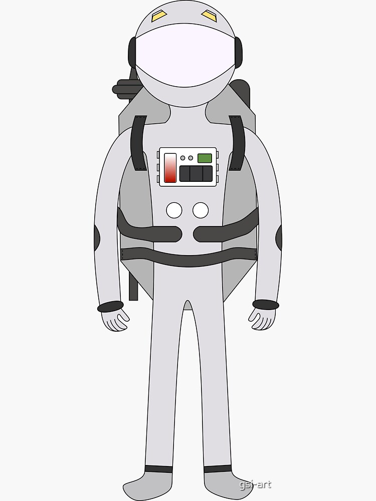 "Lil Spaceman" Sticker for Sale by gsi-art | Redbubble
