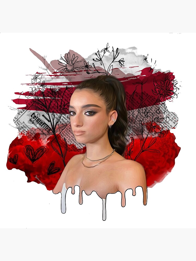 "Dixie D’Amelio Drawing" Poster by StellaWestArt | Redbubble