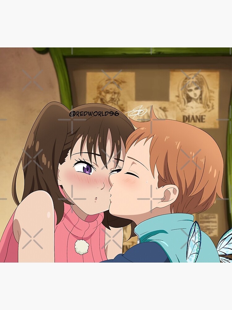 Póster «King and Diane, Nanatsu no Taizai» de Redworld96 | Redbubble