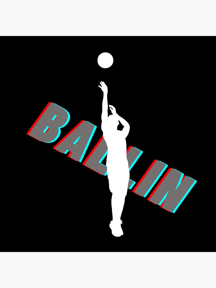 "Ballin" Sticker by DesignedByDavid | Redbubble