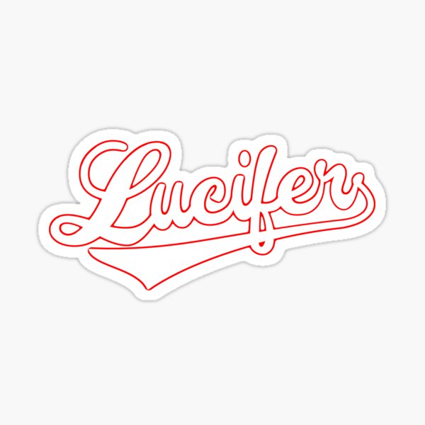 "Lucifer-Team Lucifer-Lucifer Morningstar" Sticker for Sale by ...