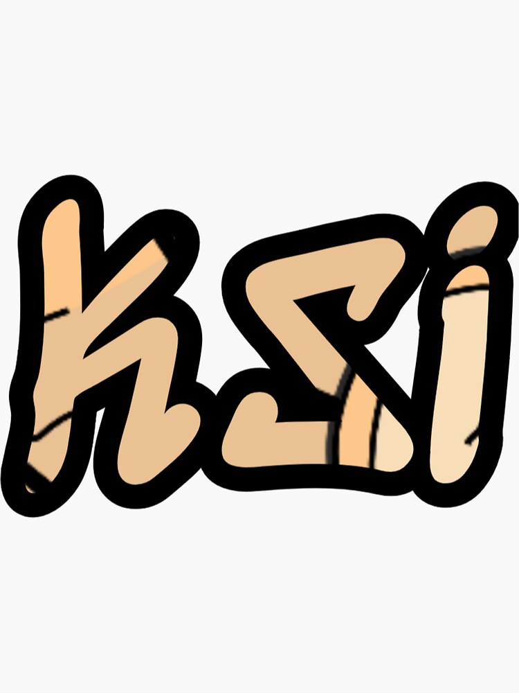 "KSI" Sticker for Sale by Fitnesshub | Redbubble