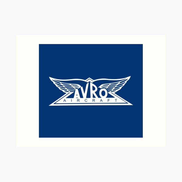 "Avro Aircraft Badge" Art Print for Sale by TGStudios | Redbubble