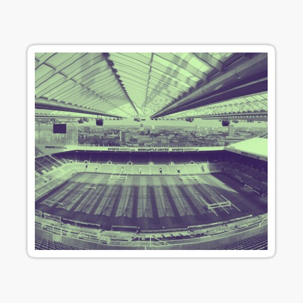 "Newcastle United Football Club Vintage Green Photography" Sticker by ...