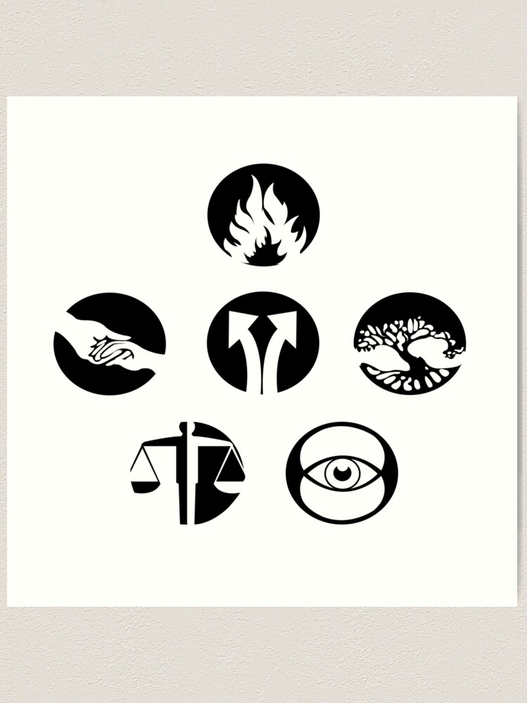 Divergent Symbols Drawing All 5 Symbols From Divergent | Divergent