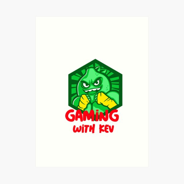 Gaming With Kev Art Prints | Redbubble