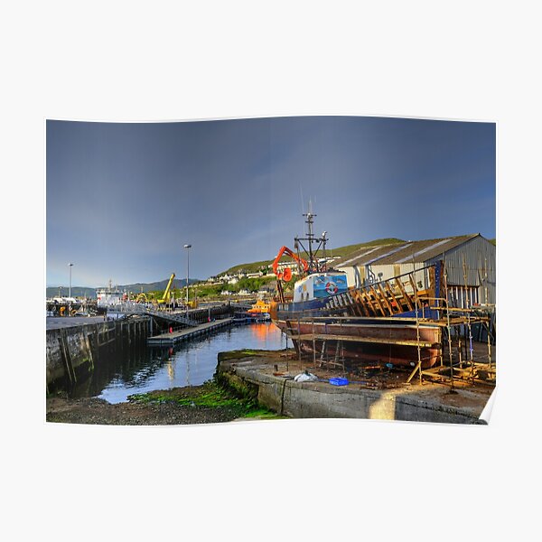 "Mallaig Boatyard, Mallaig, Scotland" Poster by AlbaPhotography | Redbubble