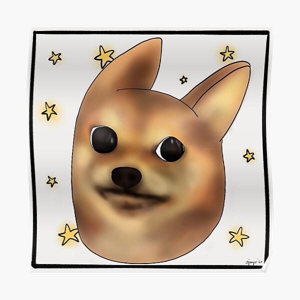 Awkward Dog Meme Posters | Redbubble