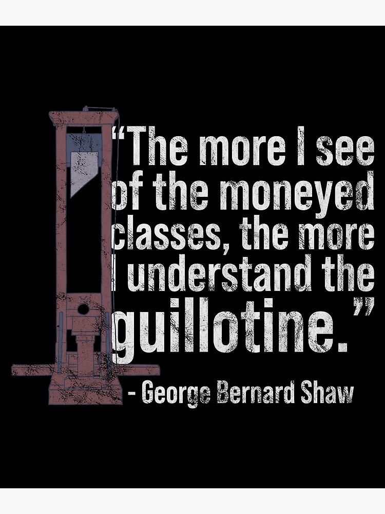 "Distressed Guillotine Quote - Execution - Reign of Terror" Poster by ...