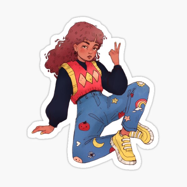 "'Sup Girl" Sticker by petitoatpancake | Redbubble