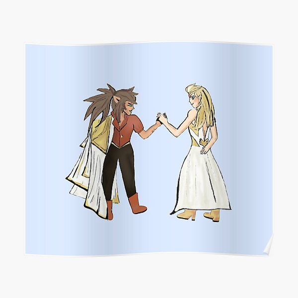 "Catra and Adora's future dance" Poster for Sale by BookKingdomArt ...