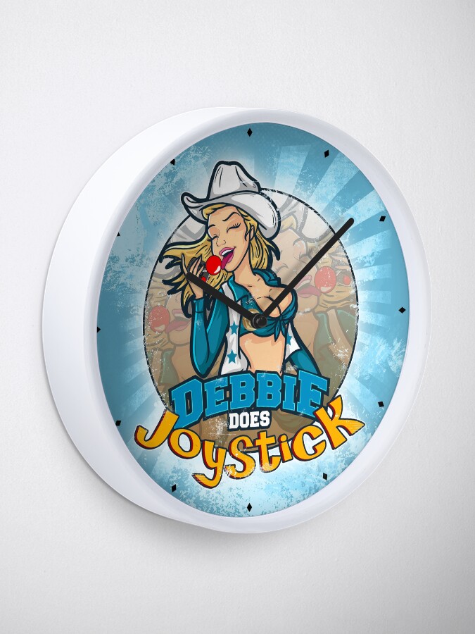 "Cheerleader Pin-up Clock - Debbie Does Joystick (adult film parody ...