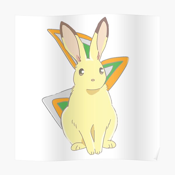 "Momiji in Rabbit Form Abstract Art" Poster by Rere-ramen23 | Redbubble
