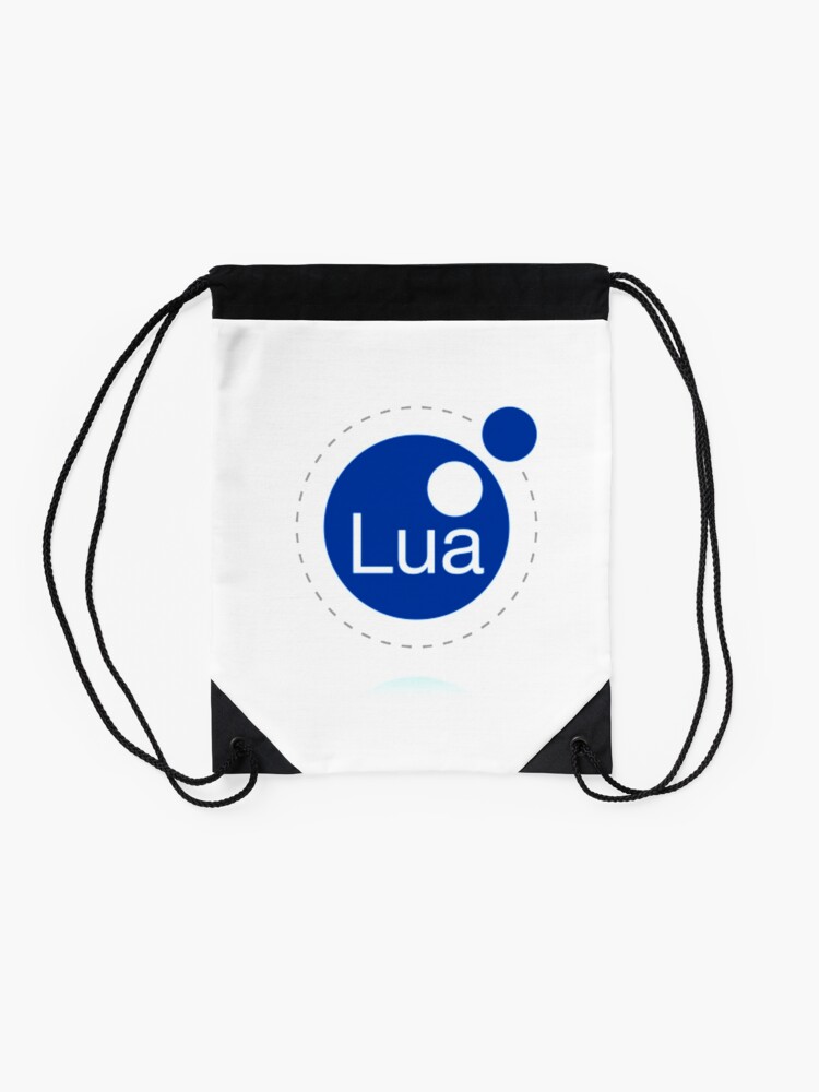 "Lua Scripting Logo" Drawstring Bag for Sale by RicherBod | Redbubble