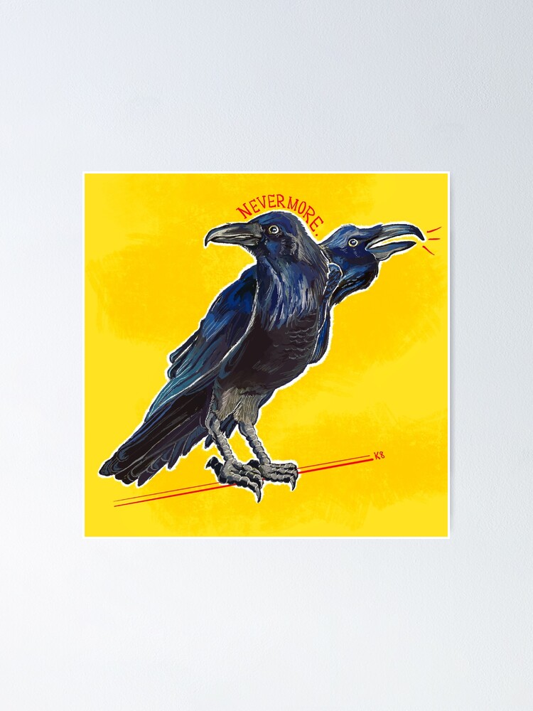 "Two Headed Raven" Poster by KTerrey | Redbubble