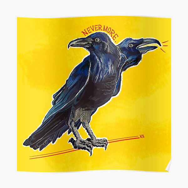"Two Headed Raven" Poster by KTerrey | Redbubble