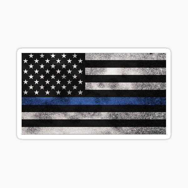 "Back the Blue Flag" Sticker for Sale by mariahpowers2 | Redbubble