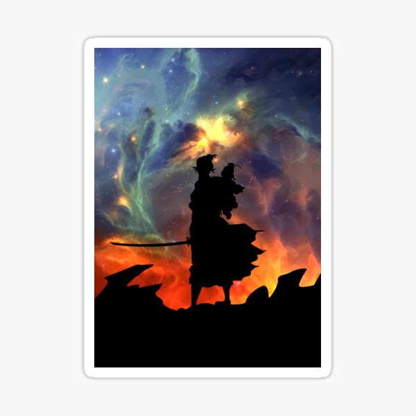 "lone wolf and cub" Sticker for Sale by RaymondDiaz | Redbubble