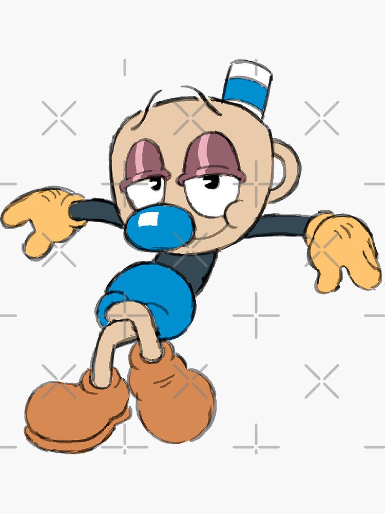 "Mugman!" Sticker by eagletoons | Redbubble