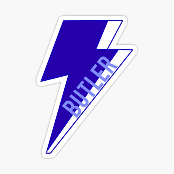"butler university lightning" Sticker for Sale by vanettenb1 | Redbubble
