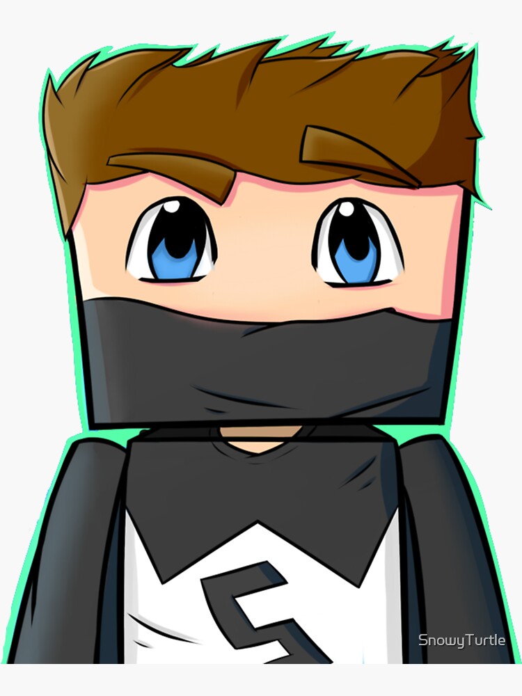 "Minecraft Avatar " Sticker by SnowyTurtle | Redbubble