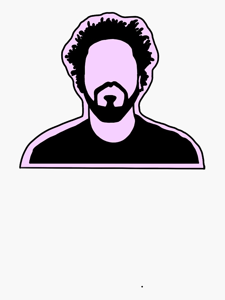 "J cole" Sticker by Geslinger1 | Redbubble