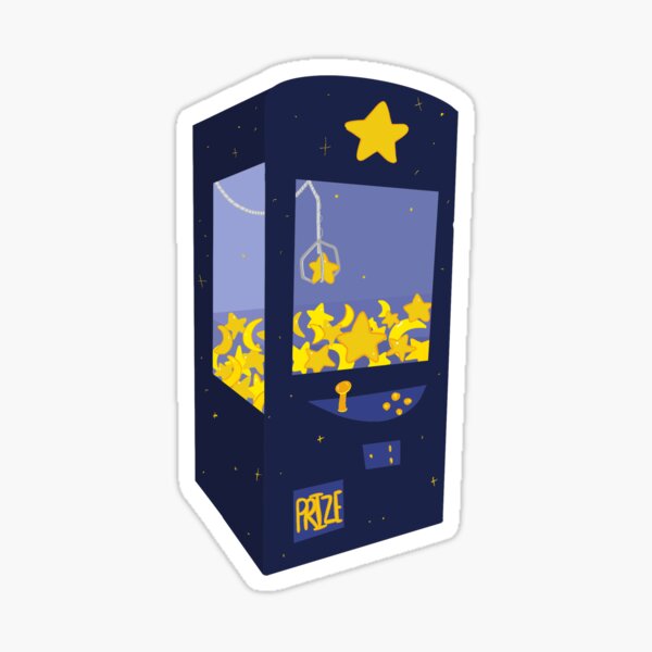 "Starry Claw Machine" Sticker by BerryExpress | Redbubble