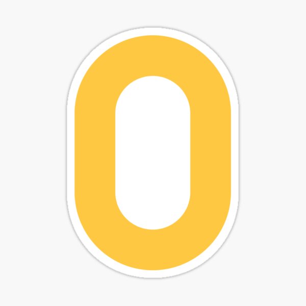 "O Alphabet" Sticker for Sale by scaleupincome | Redbubble
