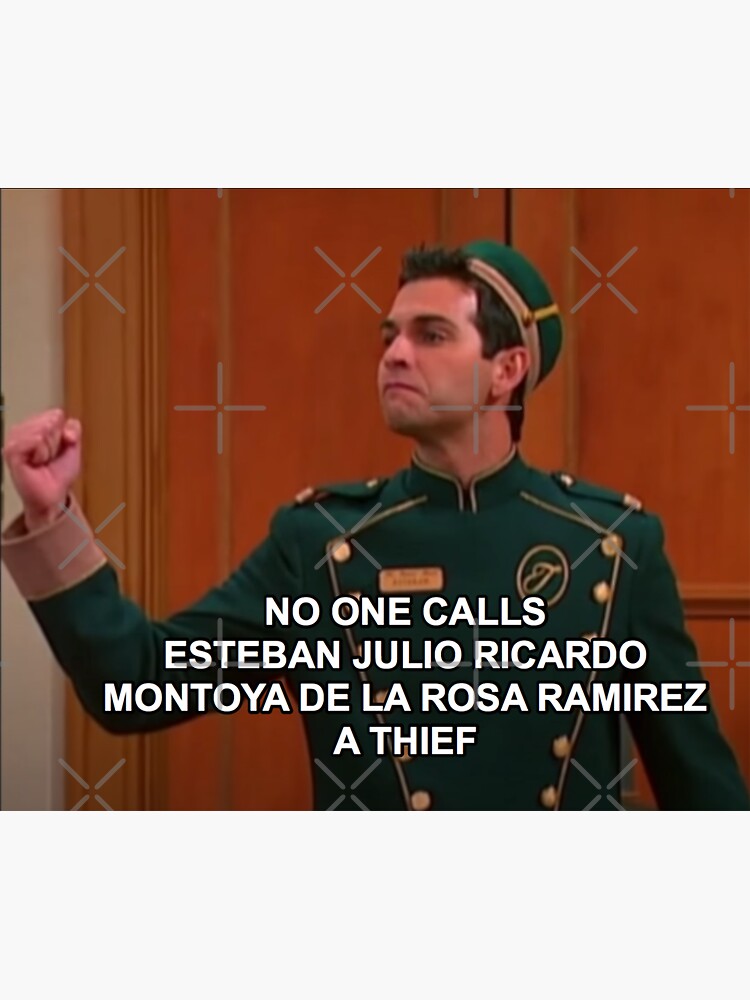 "The Suite Life of Zack and Cody, Esteban " Sticker for Sale by ...