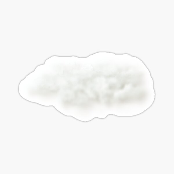 "Transparent Cloud Sticker " Sticker for Sale by debracornell97 | Redbubble
