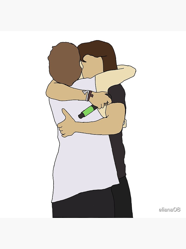"Larry Hug" Poster by eliana08 | Redbubble