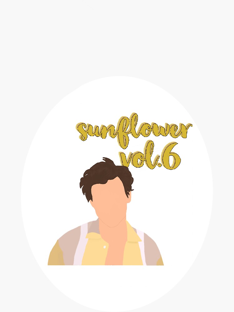 "Harry Styles, sunflower" Sticker for Sale by Tilda13245 | Redbubble