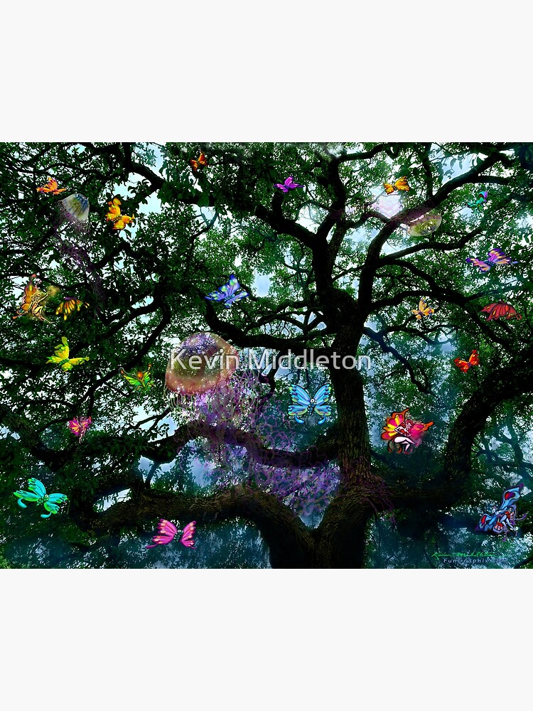 "Tree Spirits" Poster for Sale by kevinmiddleton | Redbubble