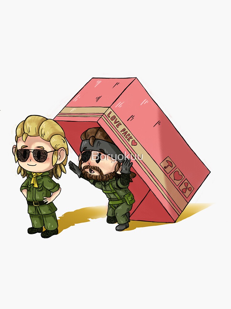 "BBKaz Love Box" Sticker for Sale by Boryokuu | Redbubble