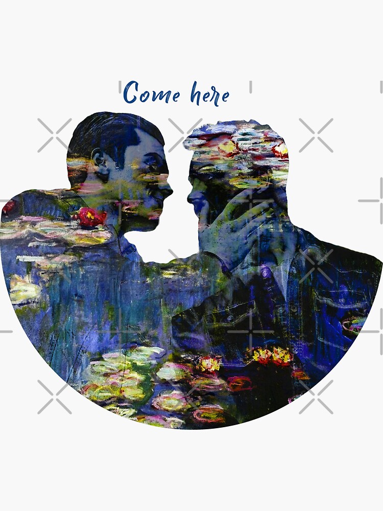 "come here" Sticker for Sale by Pinu92 | Redbubble