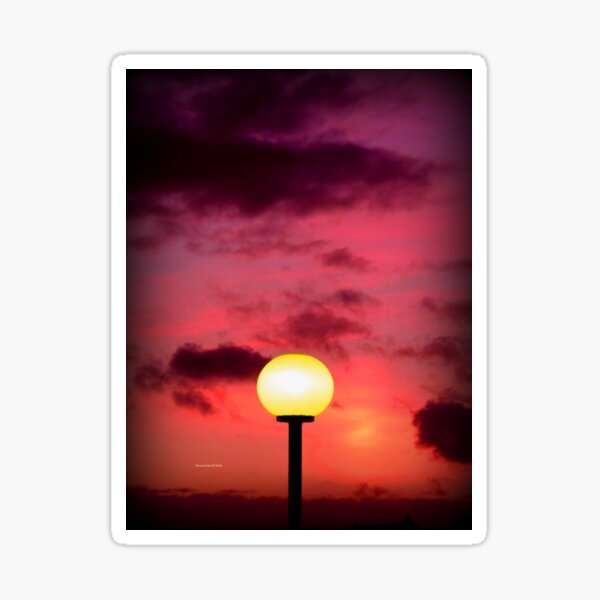 "Cosmic Lamp" Sticker by Sita | Redbubble