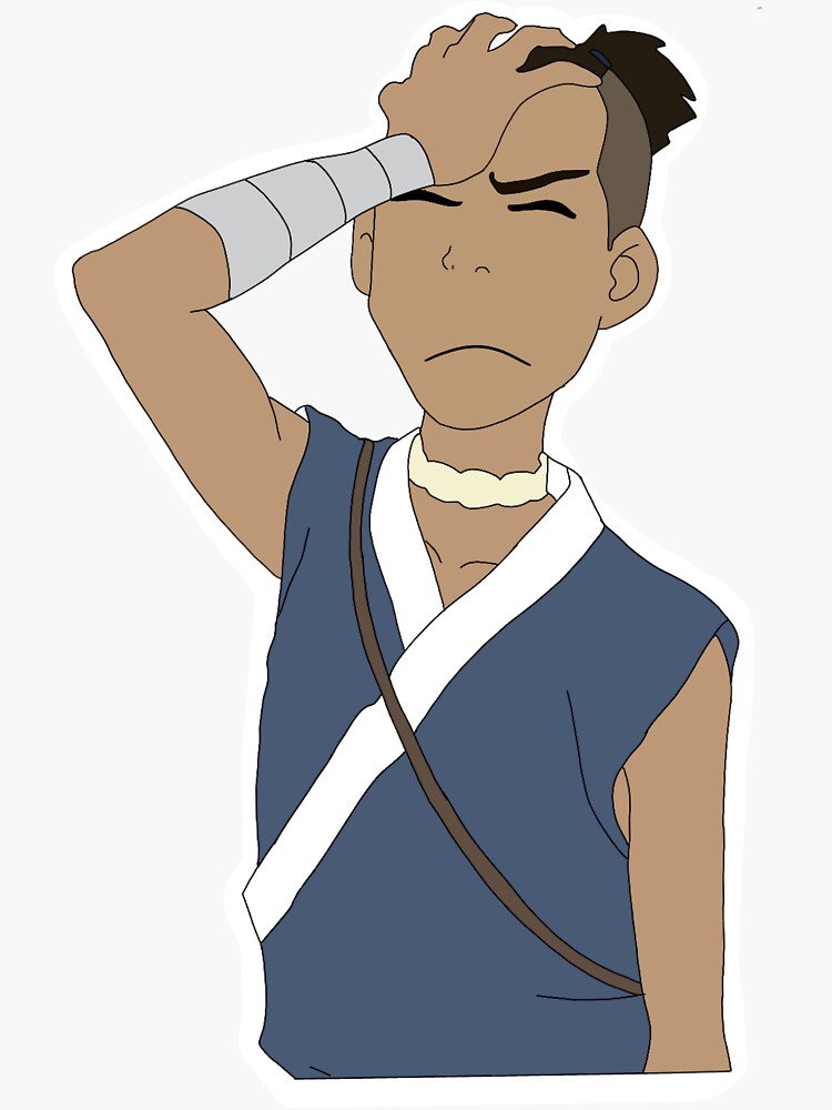 "Sokka" Sticker by kendallflynt5 | Redbubble