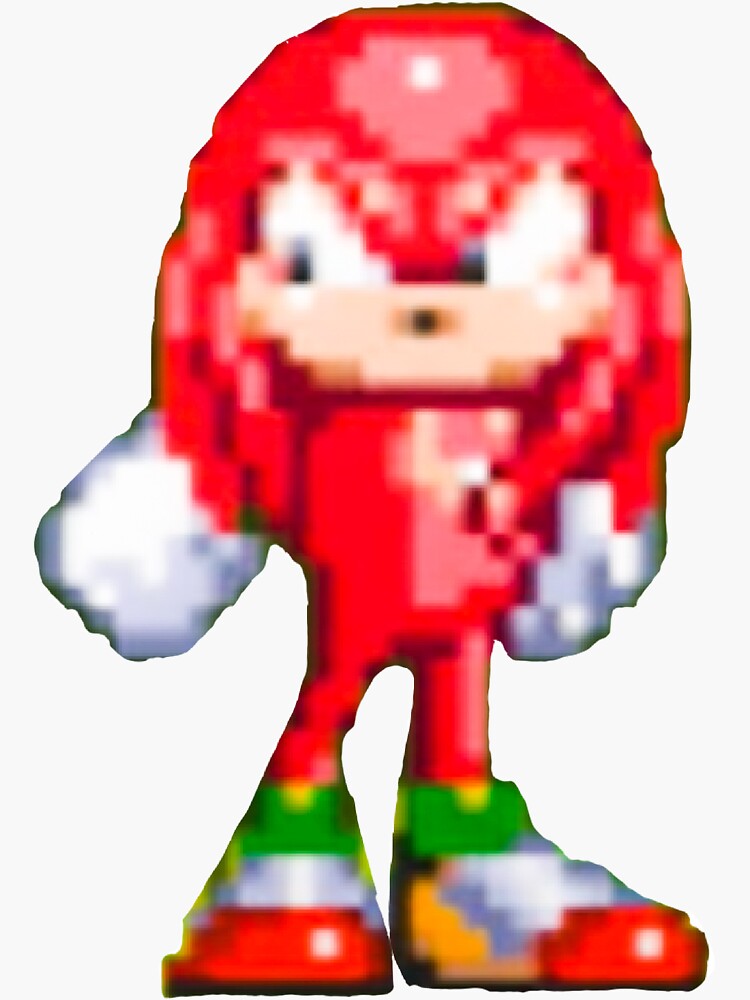 "bestseller knuckles retro pixel design" Sticker for Sale by ...