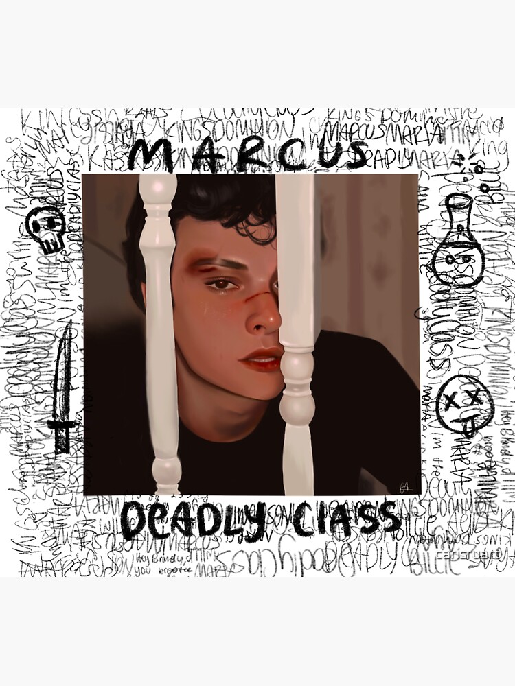 "deadly class poster" Sticker for Sale by carisruart | Redbubble