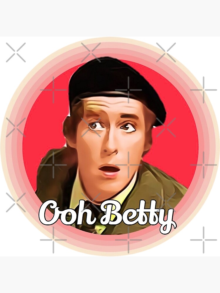 "Frank Spencer - Ooh Betty" Poster for Sale by allt-allshade | Redbubble